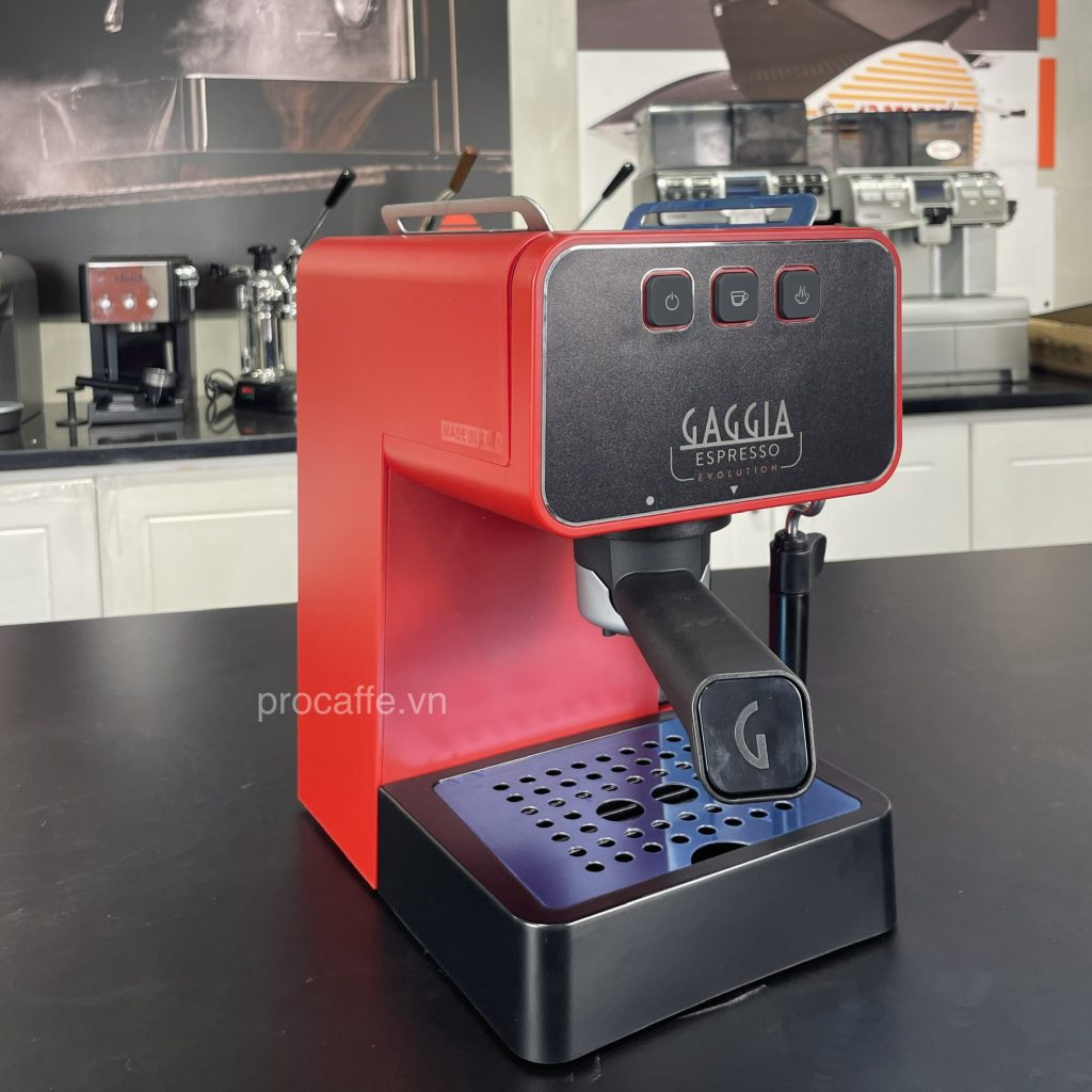 Review chi tiết máy pha cà phê mini Gaggia Espresso Evolution